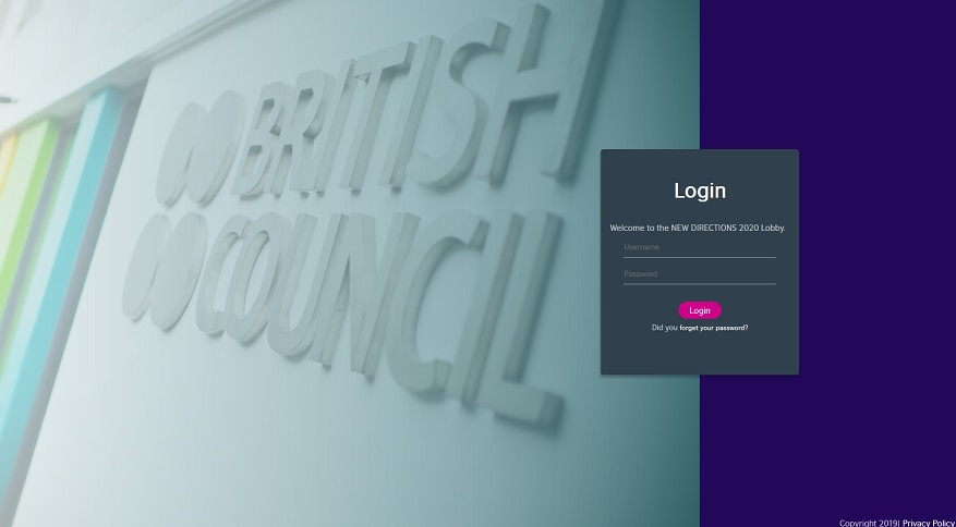 Conference online platform | British Council Singapore