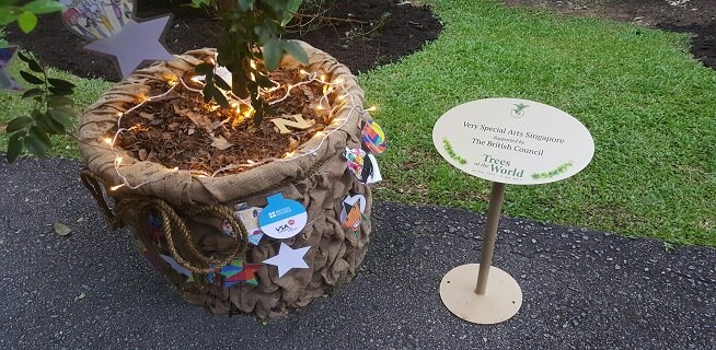 Trees of the World Light Up 2016 | British Council Singapore